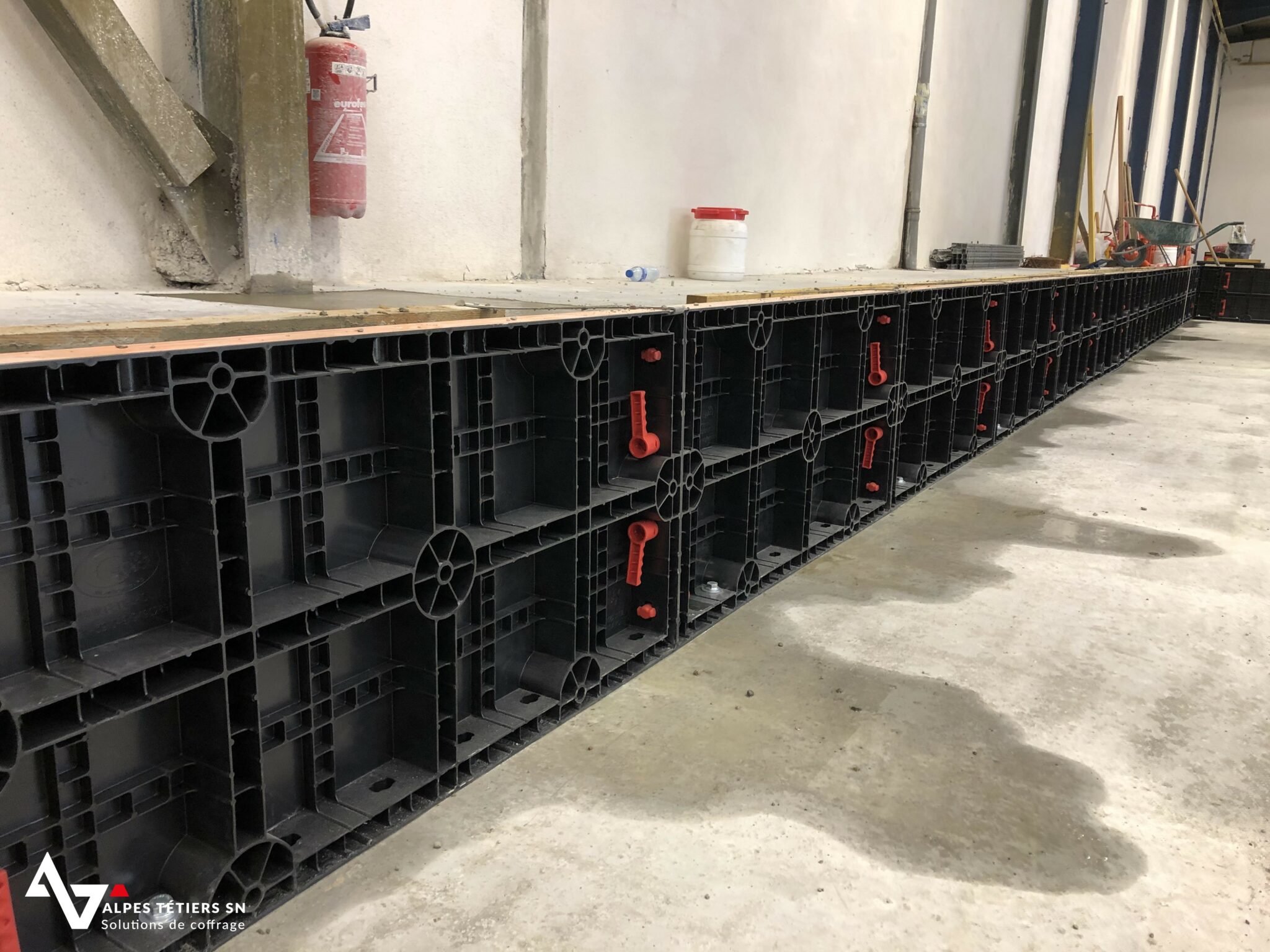 Modular and portable formwork – ALPES TETIERS SN